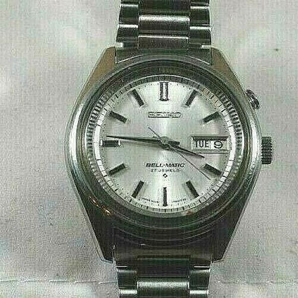 Seiko 4006-7020 27 jewel Bellmatic Alarm day date window | WatchCharts