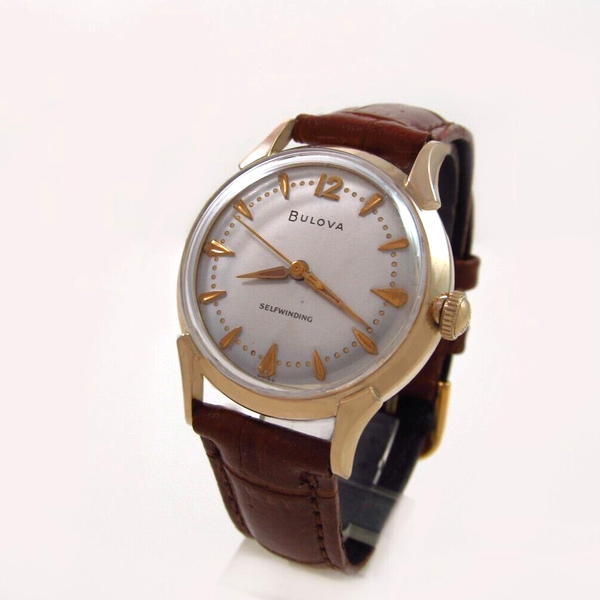 Original 1953 BULOVA ROYAL CLIPPER Self Winding Men's Vintage Watch ...