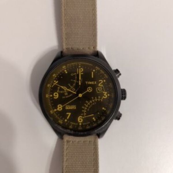 Timex Intelligent Quartz Racing Flyback Watch T2N700. | WatchCharts ...