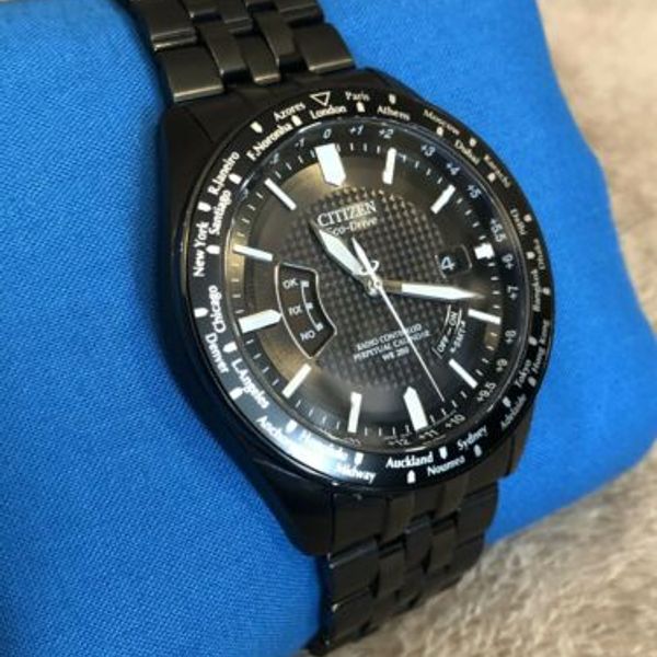 Citizen H145-S082633 Perpetual Calendar Radio Controlled Eco-drive Men ...