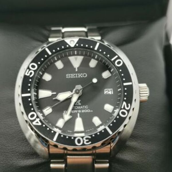 Seiko Prospex Mini Turtle Full Kit hardly worn SRPC3/4x Automatic Watch ...