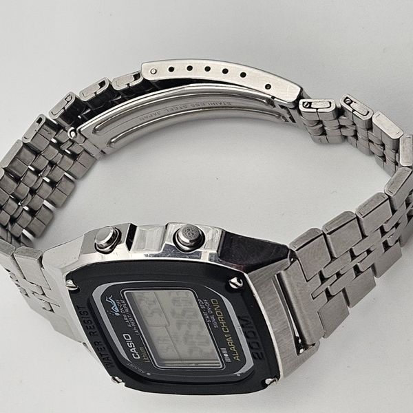 Casio DW-1000 280 Swimmer Stainless Steel Vintage Digital Watch 1983 ...