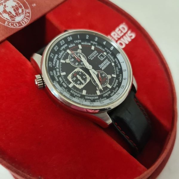 Citizen Eco -Drive Red Arrow Watch | WatchCharts Marketplace