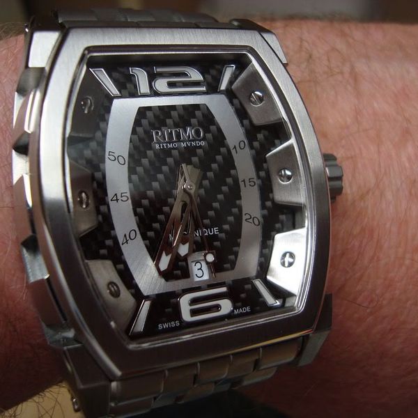 SOLD Ritmo Mundo * IMPERO TONNEAU * Carbon Fiber Dial SWISS MADE ...
