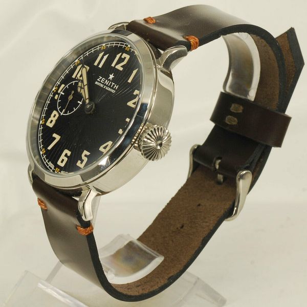 STAINLESS STEEL – MILITARY AVIATOR STYLE WATCH ZENITH | WatchCharts ...