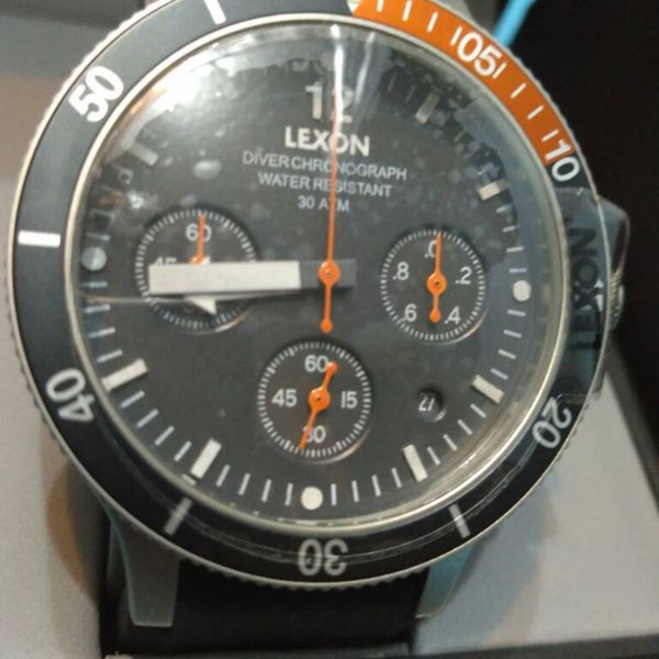 FS: Lexon Nemo 30 ATM Miyota Chrono diver + J Springs orange diver by ...