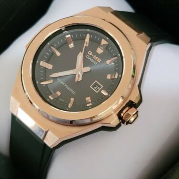Casio - G-MS - Baby-G MSG-S500G Tough Solar / Rose Gold 5548 Buy now ...
