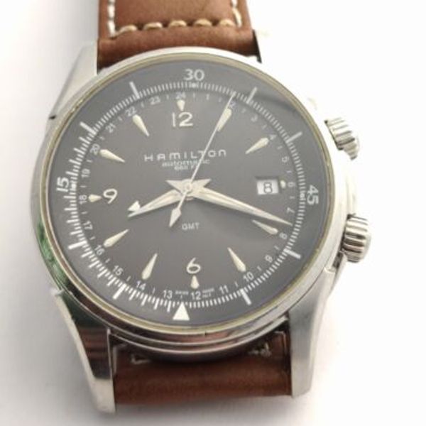 Nouvelle annonceMontre Hamilton GMT Jazzmaster Traveller II H326150 ...