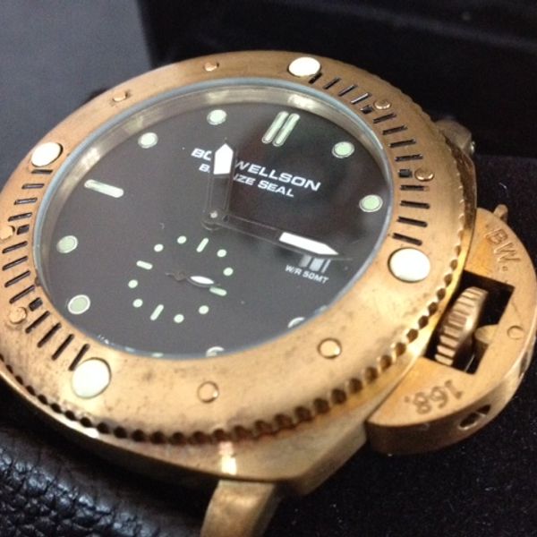 Bob Wellson Bronze Seal Watch, Limited Edition Bronzo Homage, with Box ...
