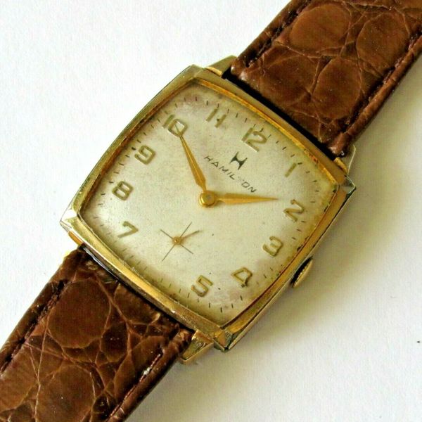 Vintage Hamilton Men Wristwatch 17 jewels 10K RGP bezel RUNS | WatchCharts