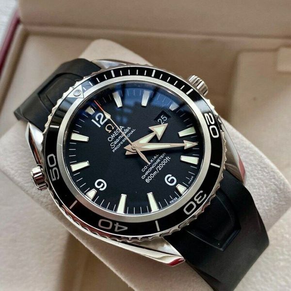 Authentic Omega Seamaster Professional Black Dial Men's Watch ...