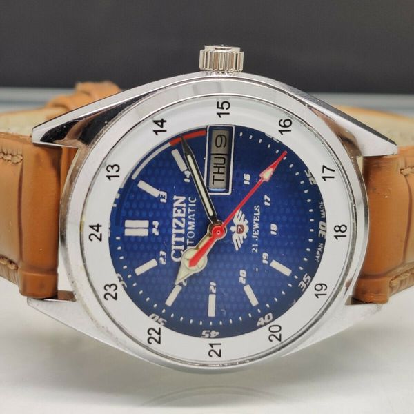 Vintage Citizen Automatic Movement No. 8200 Stainless Steel men's Watch ...
