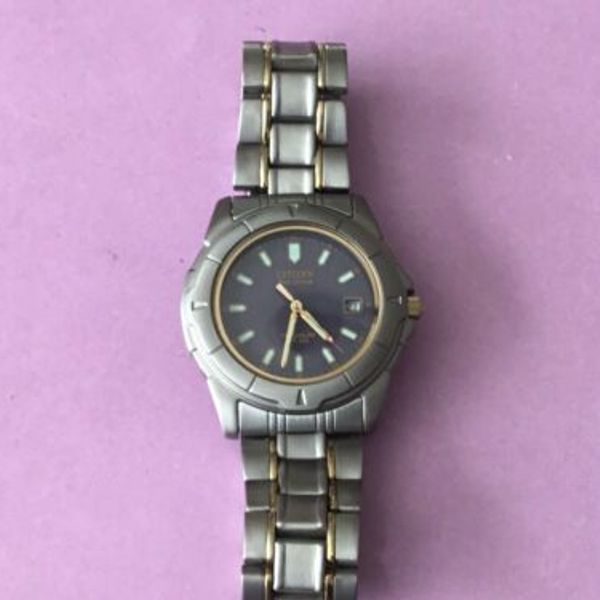 citizen eco drive titanium E110-H24610 | WatchCharts Marketplace