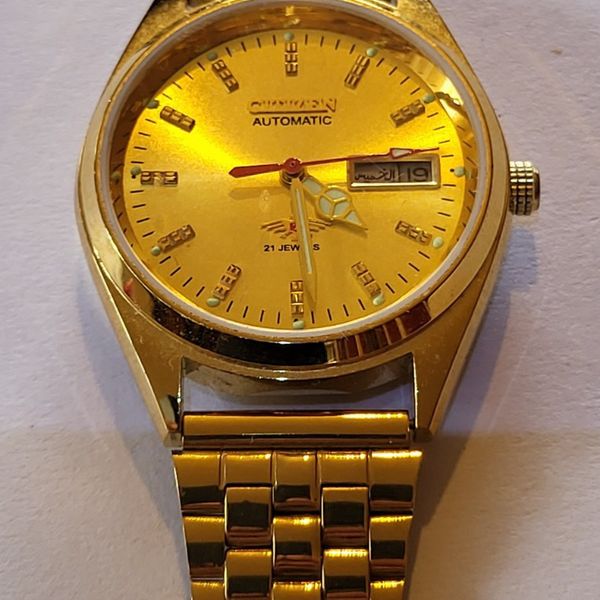 Working vintage Citizen 35mm Automatic gold-tone watch 4/281-080-KT ...