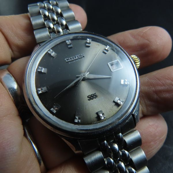Japan Citizen 555 Old Style Automatic Men Watch | WatchCharts Marketplace