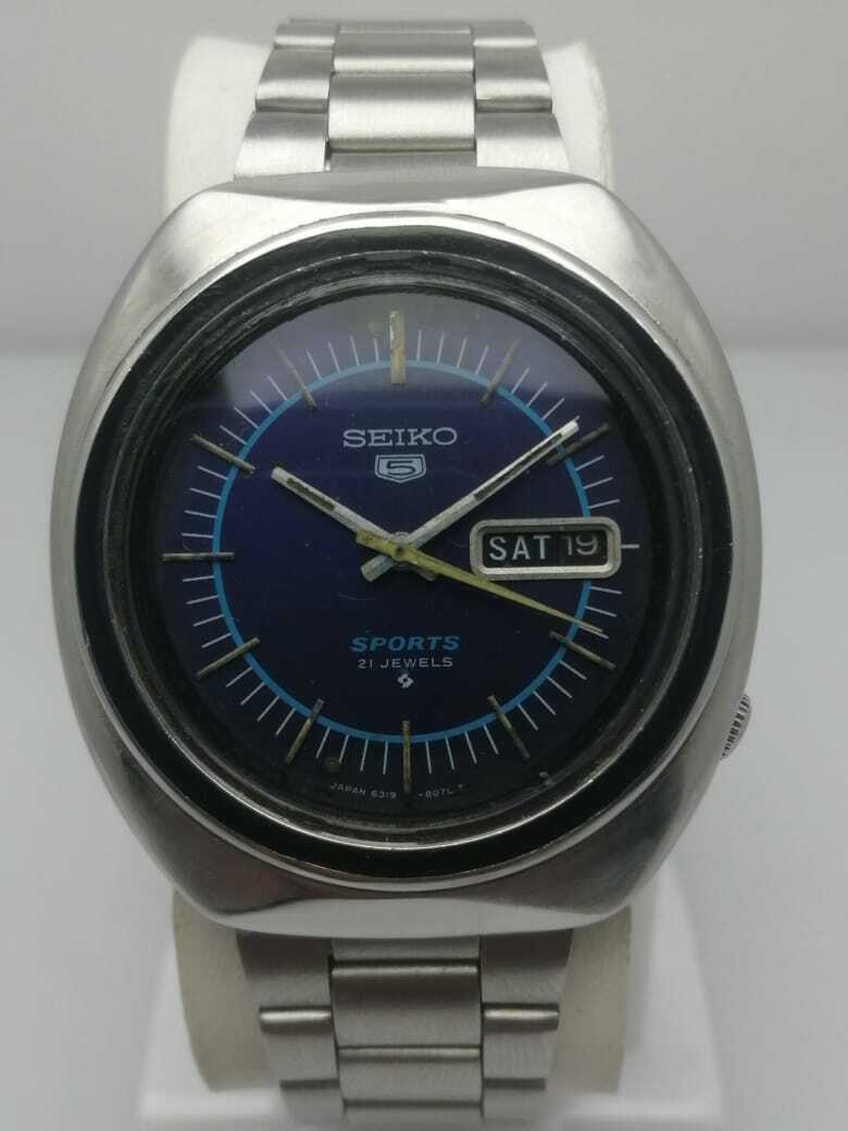 Seiko 5 Sports Vintage Watch 6319-8070 Automatic For Men | WatchCharts ...