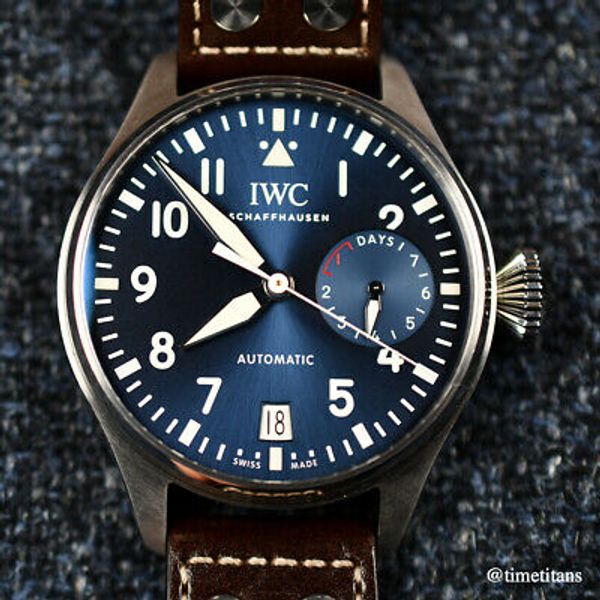 IWC Big Pilot's Le Petit Prince IW501002 46.2MM Cal 52110 Retail ...