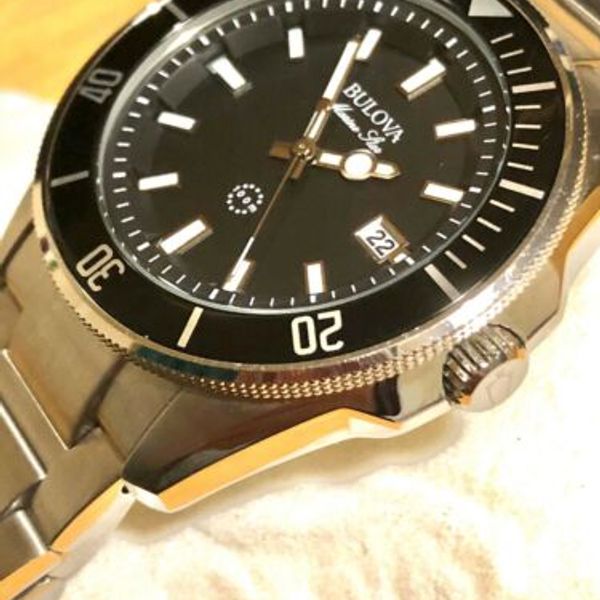 Bulova Marine Star 98B203 Submariner Divers Watch Tudor Pelagos ...