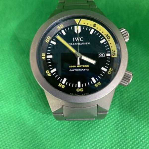 IWC Aquatimer 2000 Titanium | WatchCharts Marketplace