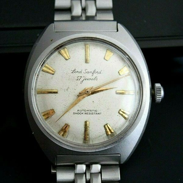 LORD SANFORD 57 Jewel Marc Nicolet SWISS automatic movement. HAMILTON ...
