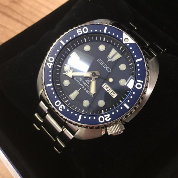 FS: Seiko SRP773 Blue Turtle w/ Sapphire, Bracelet, and Many Straps ...