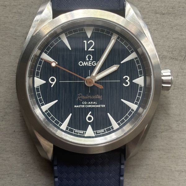 FS: Omega Railmaster Denim Blue 40mm | WatchCharts Marketplace