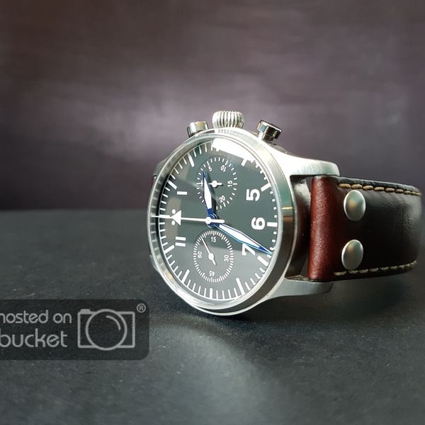 FS; SEAGULL ST 19 CHRONOGRAPH. GERMAN FLIEGER STYLE | WatchCharts ...