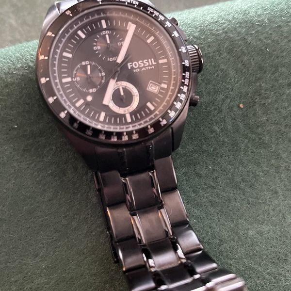 Fossil Decker Chronograph Men's Black Watch - CH2601 NOT WORKING ...