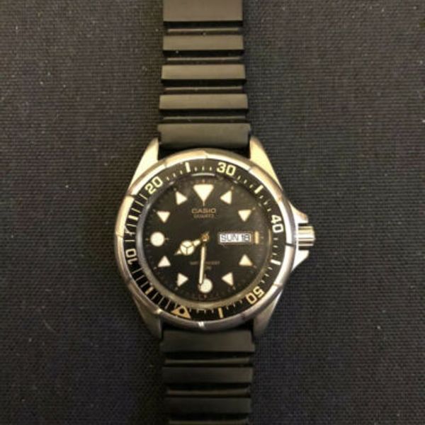 Vintage Casio MD-502 Gents Quartz Professional Diver Watch 99p No ...