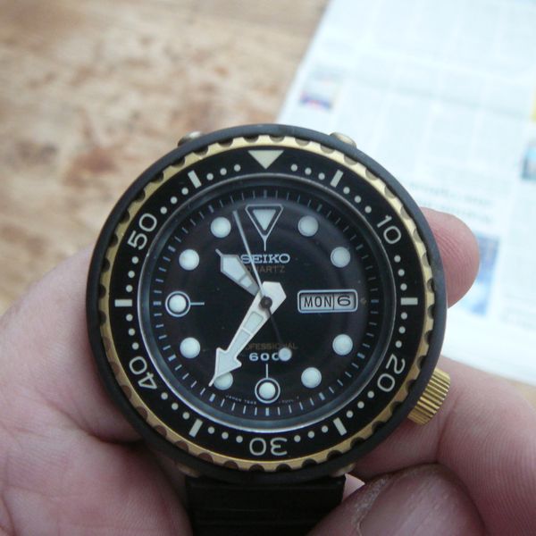 FS: Seiko 7549-7000 Golden Tuna in stunning condition - all original | WatchCharts Marketplace