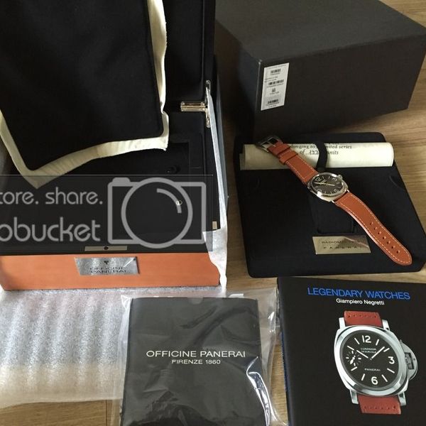 FS: LNIB PAM 232: Special Edition 1938 Pieces Radiomir Base ...