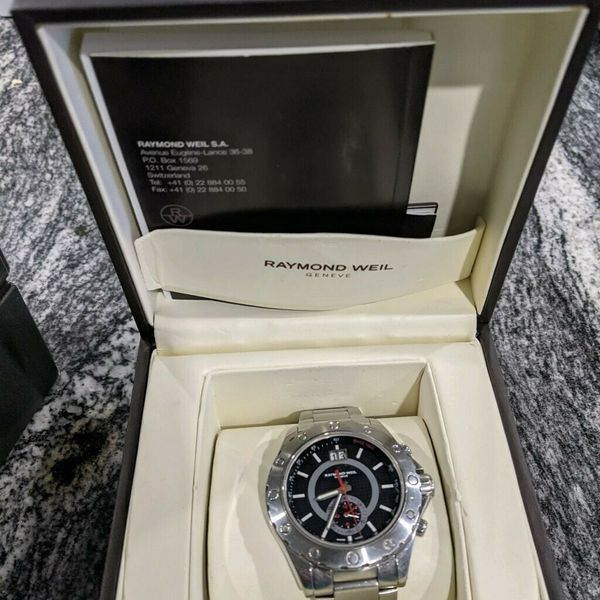 Raymond Weil 8600 Rw Sport 44MM Men's Stainless Steel Watch | WatchCharts