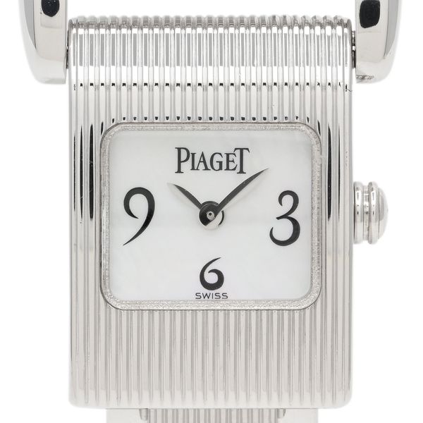 Piaget PIAGET Miss Protocol 5221 Watch WG Quartz White Ladies [Used ...