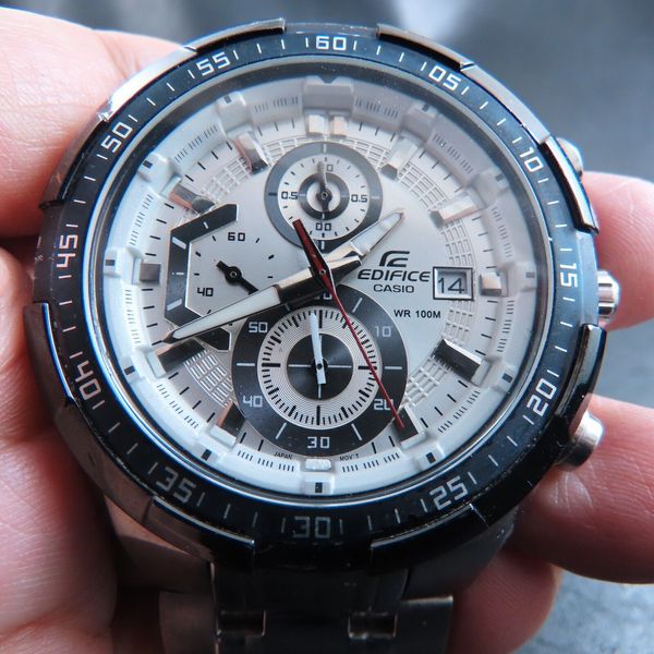 EFR-539 Casio Edifice Chronograph Quartz Men Watch | WatchCharts ...