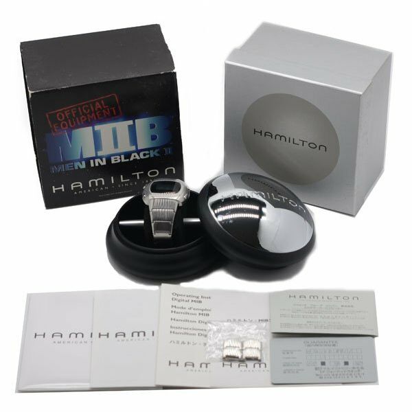 Box protection! HAMILTON Hamilton Men in Black 10000 Limited Pulsar M2B ...