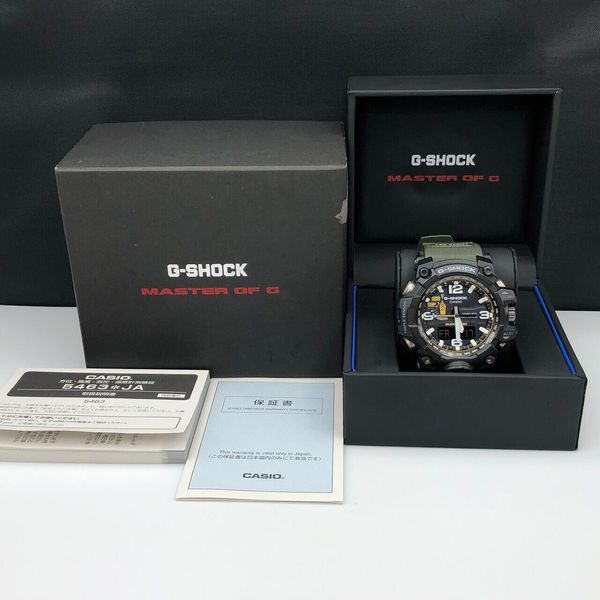 [Excellent+5] Casio G-SHOCK MUDMASTER GWG-1000-1A3JF From Japan W/Box ...