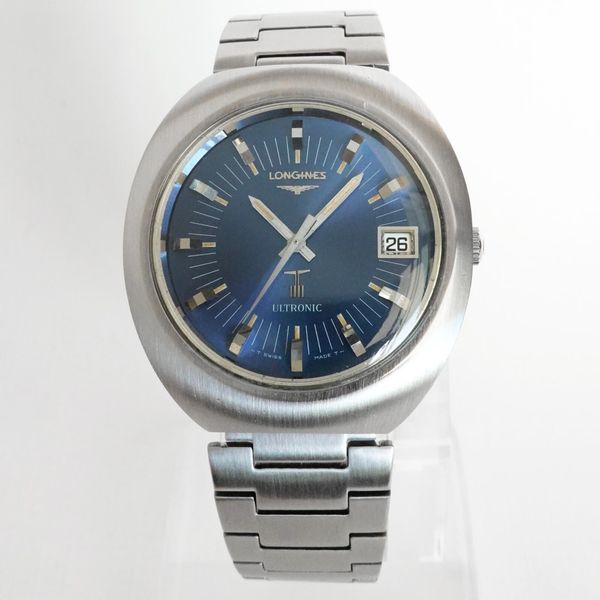 Vintage Longines Ultronic Tuning Fork Watch, 40mm Case, 1970s, ESA ...