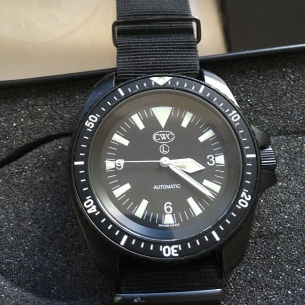 FS: CWC Royal Navy Diver - Black PVD - Automatic No Date - 300M ...
