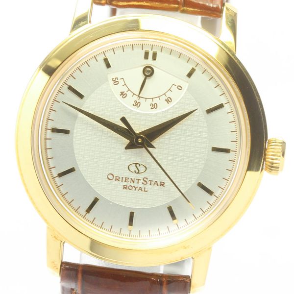 Good product [ORIENT] Orient Orient Star Royal WZ0011EG Power Reserve ...