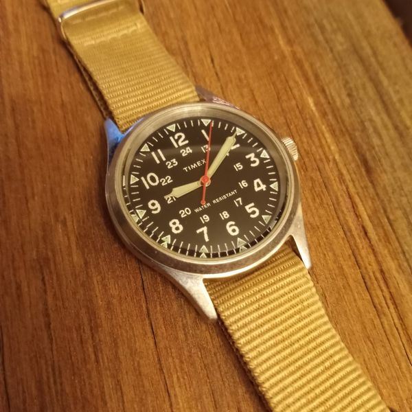 Timex Men's Watch J. Crew Circa 2008 Quartz Military Field Watch ...