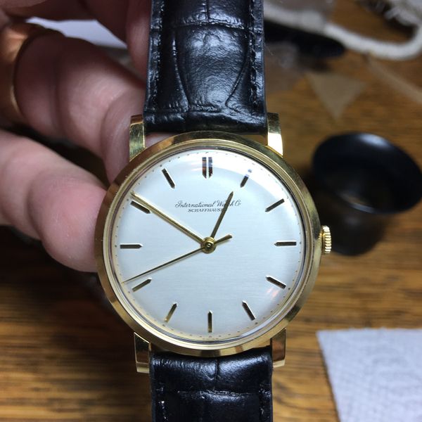 18k solid gold IWC | WatchCharts