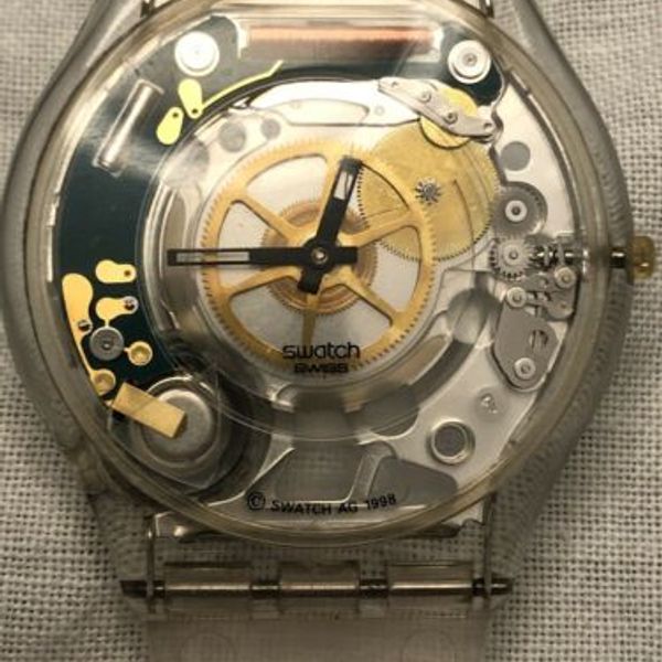 Swatch Jelly Skin SFK100 1998 Collection | Great Condition | Ultra Thin ...