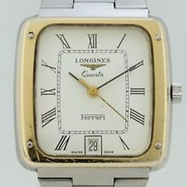 【FREE SHIPPING】 Watch Watch Ferrari longines ferrari quartz steel ...
