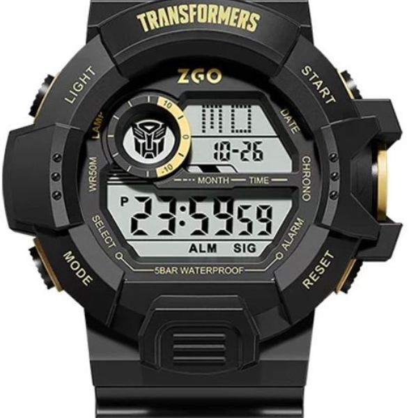 Zgo transformers boy men digital watch | WatchCharts Marketplace