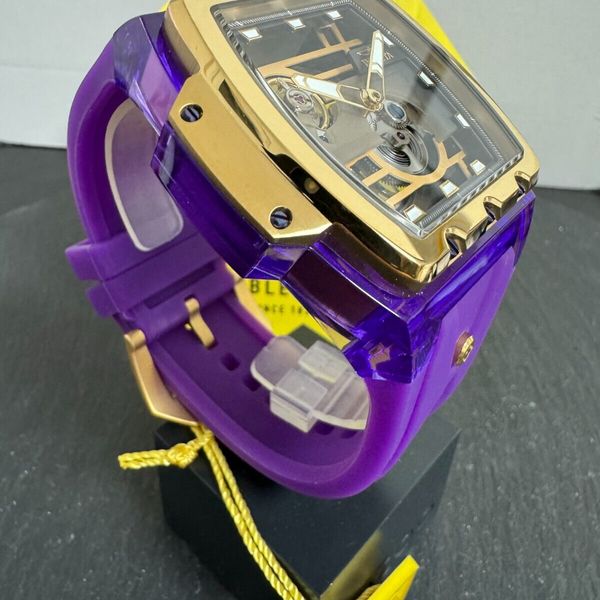Invicta "Anatomic" Automatic Men's Watch Purple x 51mm XXL Case 10 ATM ...