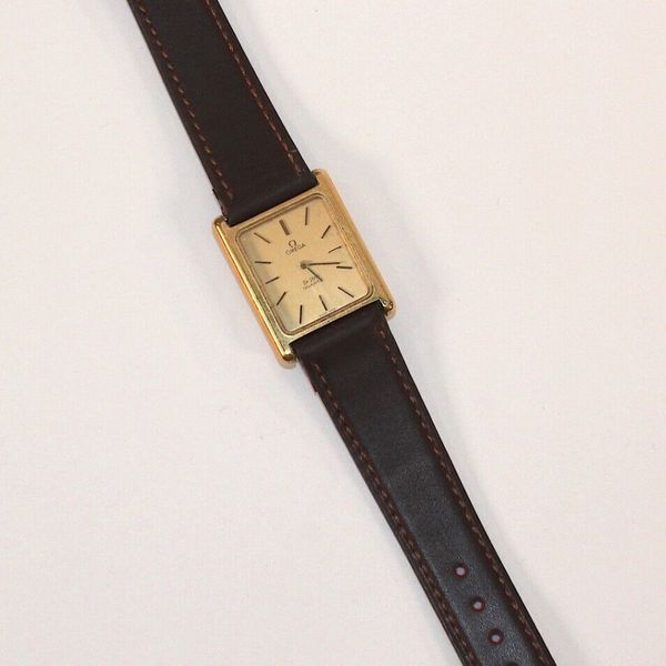 Omega De Ville Quartz Tank Watch Cal. 1350 • 1982 | WatchCharts Marketplace