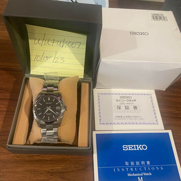 [WTS] New Seiko SARB033 full kit | WatchCharts Marketplace