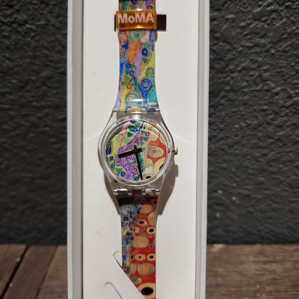 2020 GZ349 Swatch x MOMA HOPE II Gustav Klimt Limited Edition Swiss ...