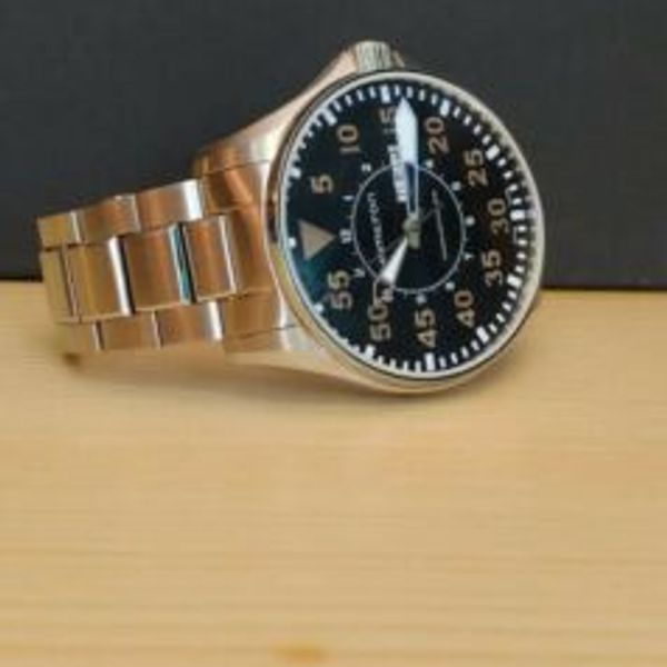 Hamilton H64715135 Khaki Pilot 46MM Men's Automatic Stainless Steel ...