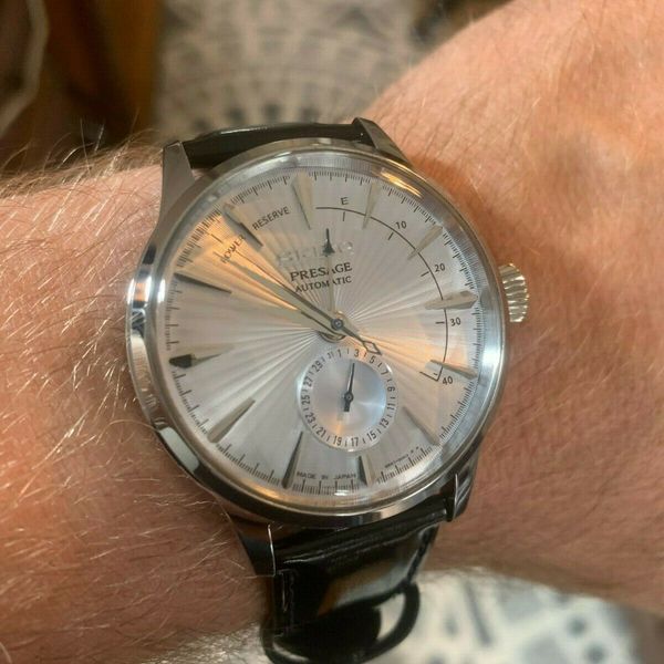 MINT Seiko Men's PRESAGE Cocktail Time Automatic Power Reserve Watch ...